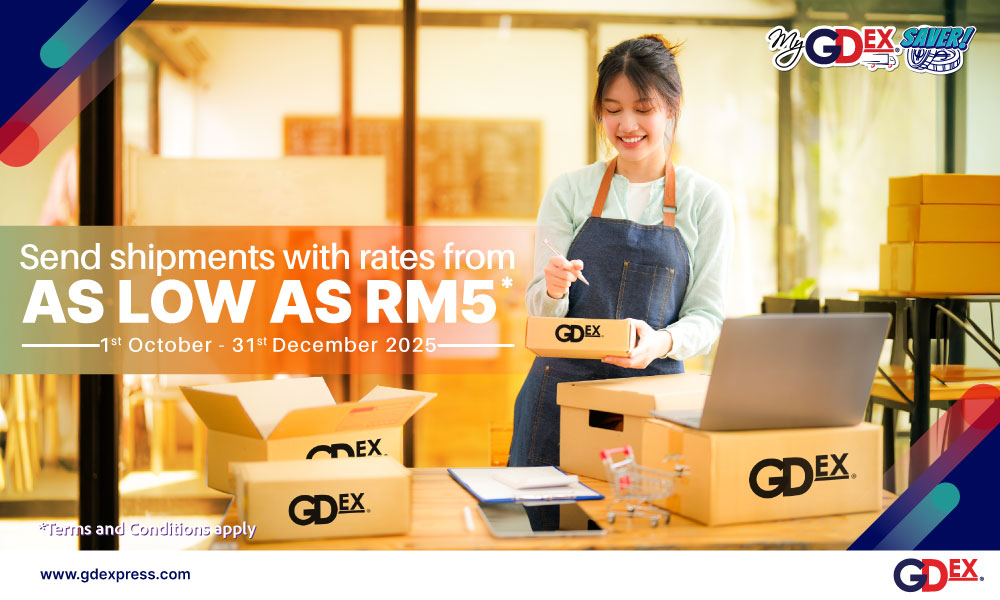 myGDEX RM5 Promo - GDEX